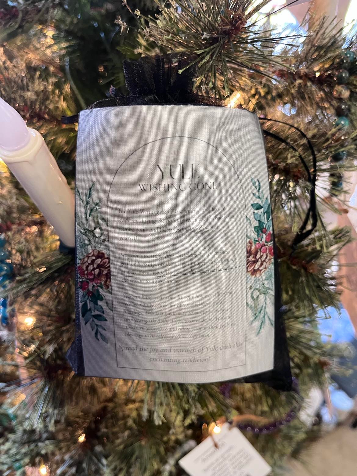 Yule Wishing Cone | Wicklanders Roots