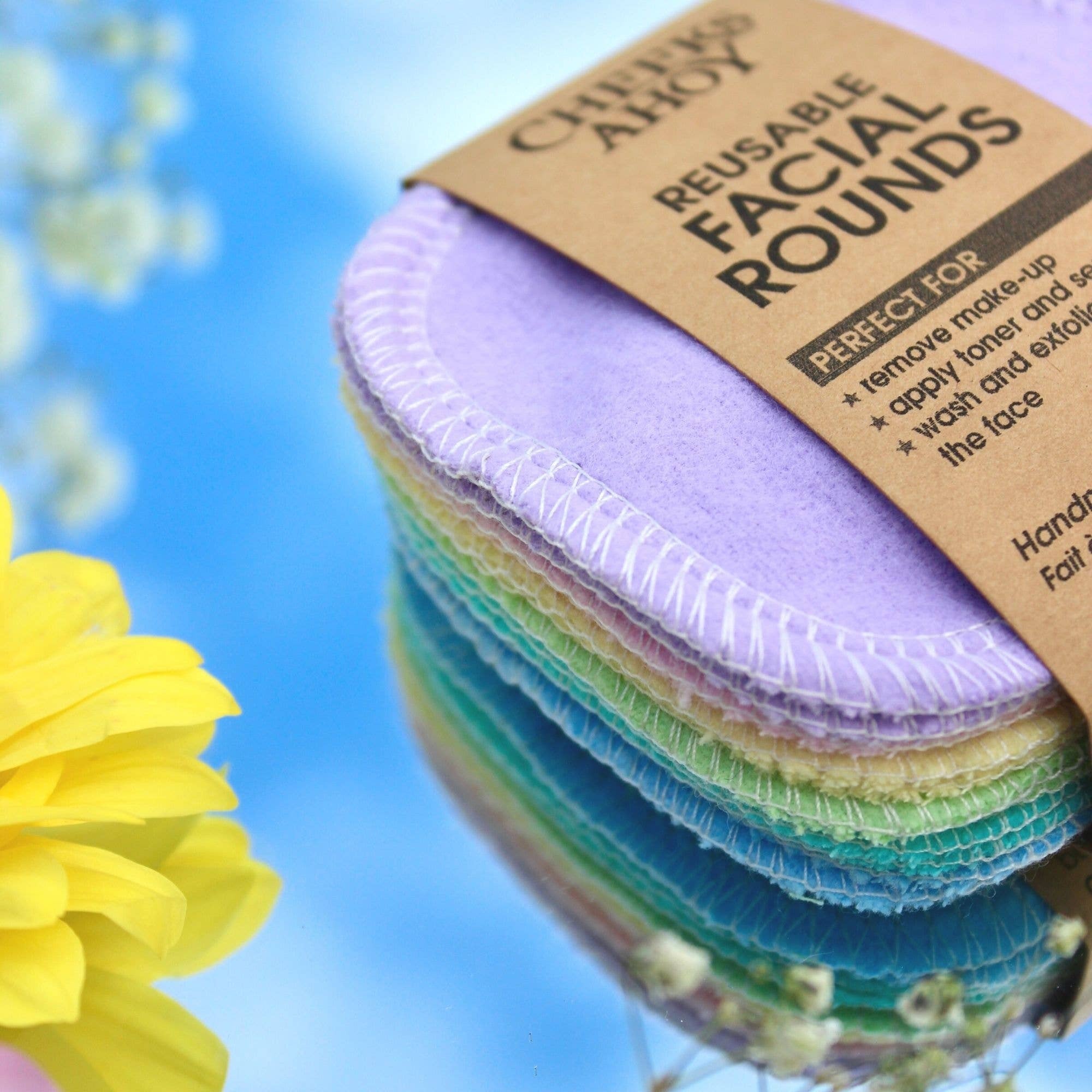 Reusable Facial Rounds | Wicklanders Roots