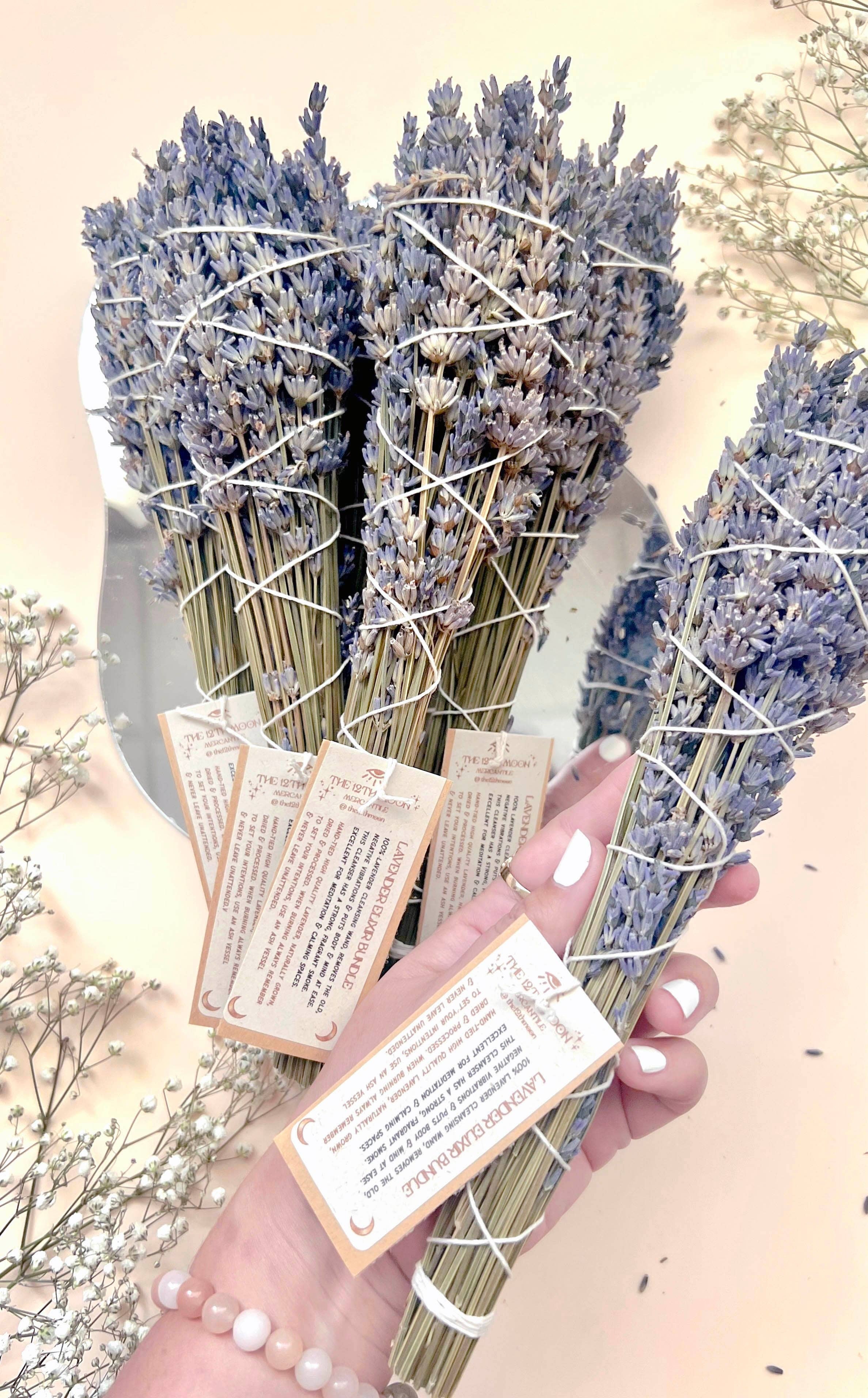 LAVENDER ELIXIR Botanical Smoke Smudge | Wicklanders Roots