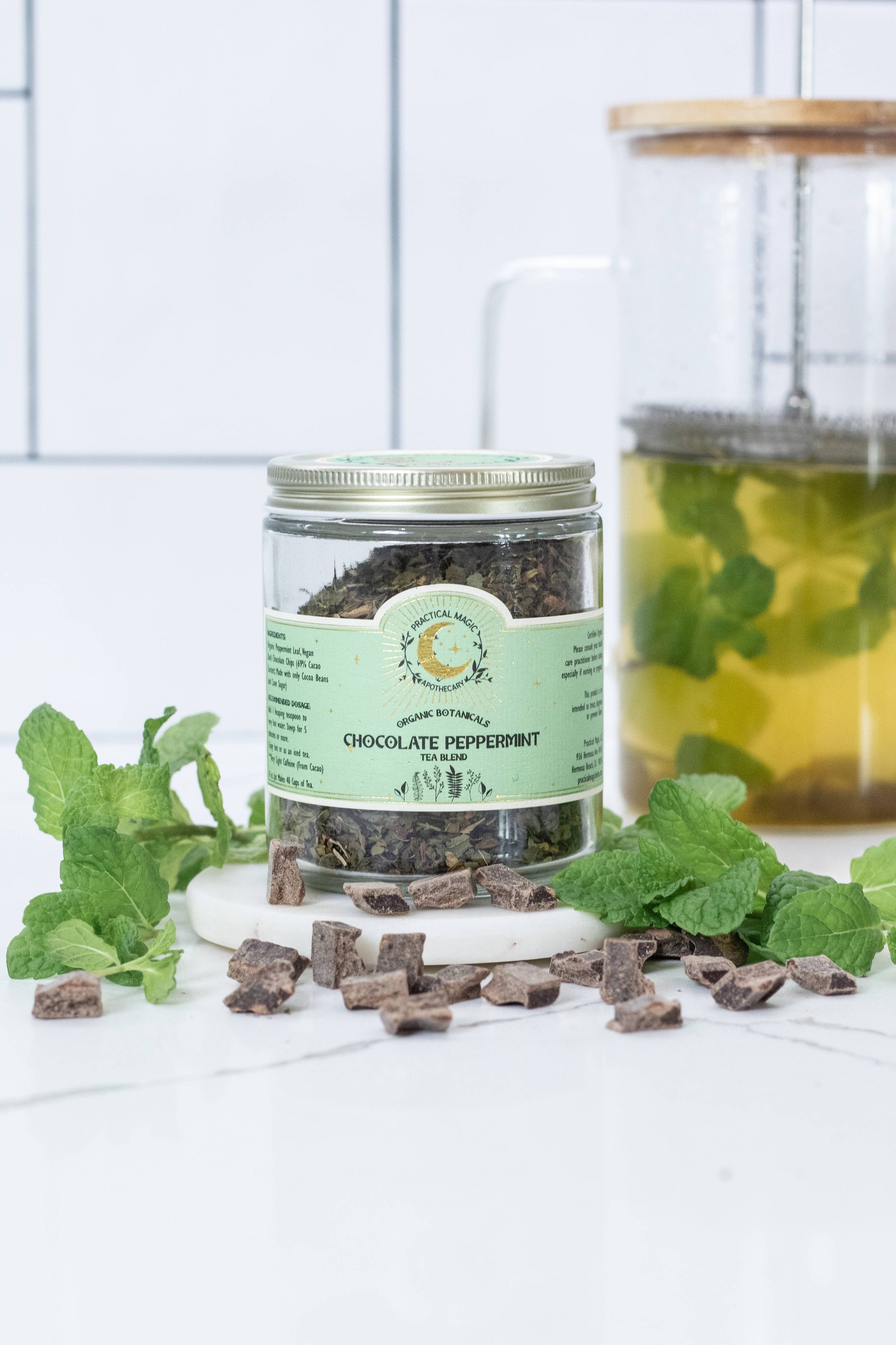 Chocolate Peppermint Loose Leaf Tea | Wicklanders Roots