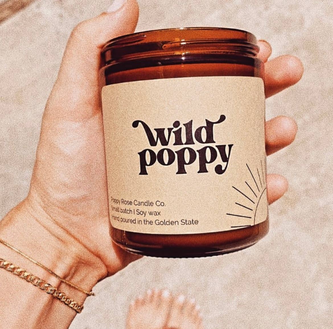 Wild Poppy- Poppy Rose Candle Co. | Wicklanders Roots